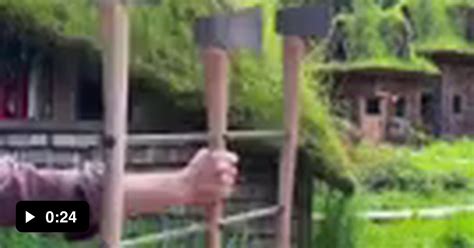 This Man Showing His Various Axe Designs GAG