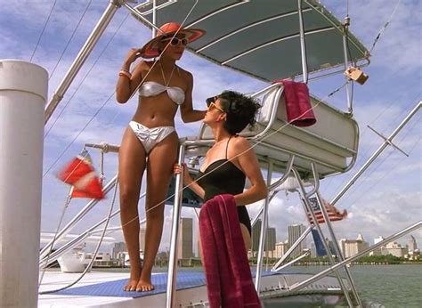 Olivia Brown And Saundra Santiago In Miami Vice 1984