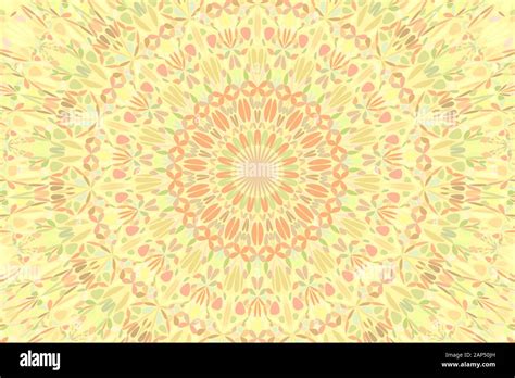 Abstract Geometrical Dynamic Radial Pattern Webpage Background Psychedelic Floral Vector Art