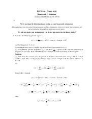 Homework Solutions Pdf EECS Winter Homework Solutions Last Modified February