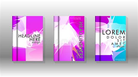 Vector Design Of Background Cover With Colorful Abstract Spray Patterns