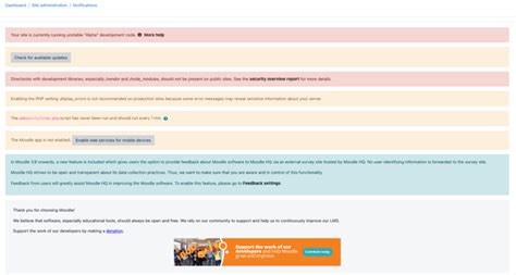 some tips for moodle administrators dashboard views you will find useful