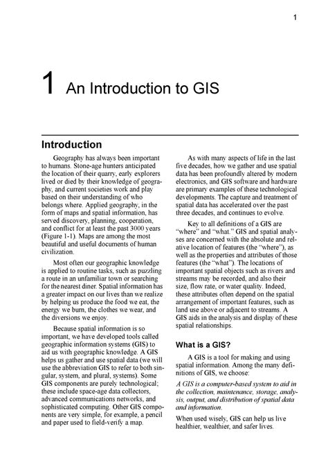 Bolstad Chapter 1 Gis And Qgis 1 1 An Introduction To Gis