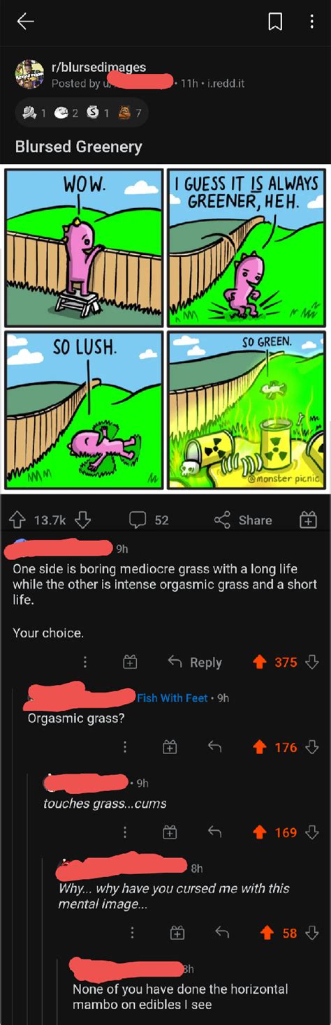 Cursed Grass Rcursedcomments