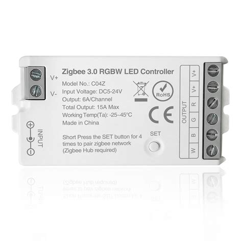 Amazon Com TUNICHX ZigBee LED Controller C Z RGBW LED Strip Bulb Dimmer Compatible With