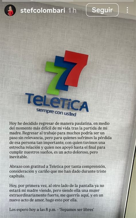 Periodista De Teletica Regresó A Su Trabajo Tras Un Mes Del