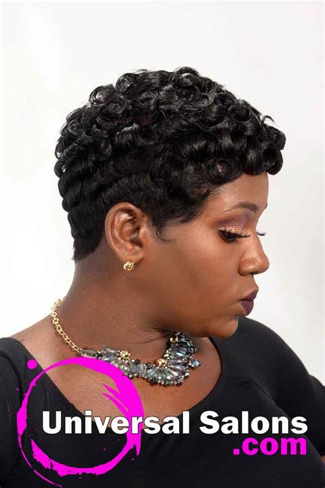 Dark Hair Barbie Pin Curl Hairstyles For Short Hair