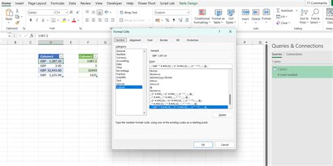 Custom Cell Formats Lost When Read Into Power Query Rexcelscreenshots
