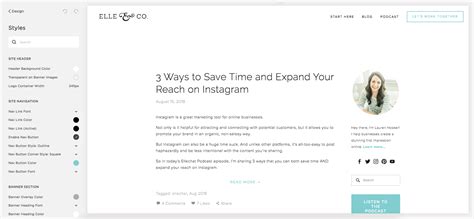 a trusty guide for setting up navigation pages and blocks in squarespace