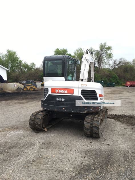 2010 Bobcat E80 Excavator Loaded 2400 Hours