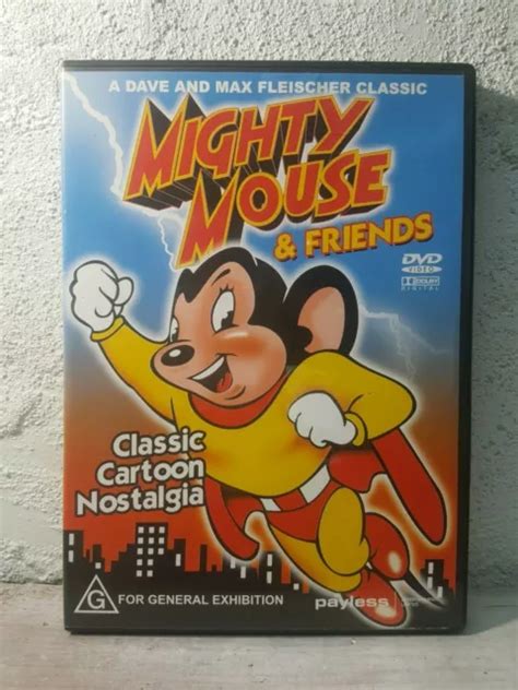 Mighty Mouse And Friends Dvd 1980s Rare Vintage Cartoons 1795