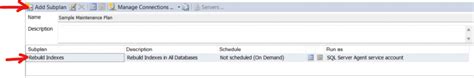 Configuring Maintenance Plans In Sql Server Sqlservercentral