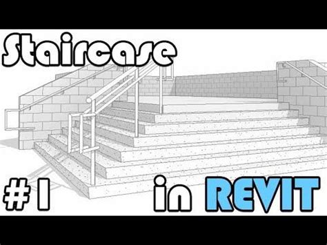 How To Create Staircase In Revit Basic Level Revit Tutorial Architecture Building