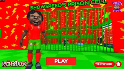 Ishowspeeds Prison Run Obby Roblox Roblox Scaryobby Youtube