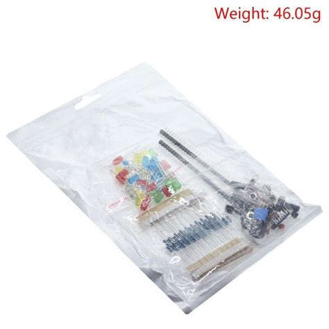 New Electronics Components Basic Starter Kit For Arduino Uno Mega2560 Raspberry Pi With Led