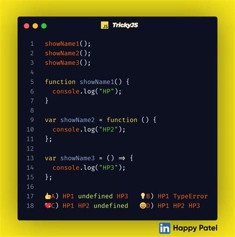 Happy Patel On Linkedin Trickyjs Javascript Community Interview