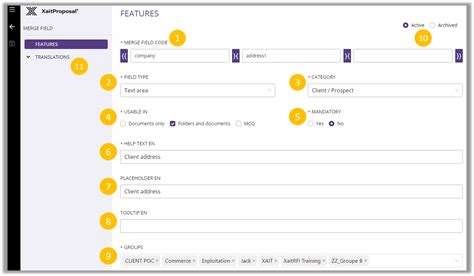 Features Of A Merge Field Help Center XaitProposal