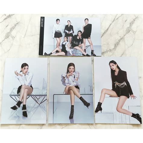 ของแถมรอบพร โปสการด ของแทจาก CD อลบม ITZY CHECKMATE Album ของแทพรอมสง Kpop Post Card
