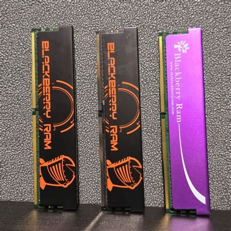 แรมพีซี Ram Ddr4 Bus 2400 8gb 8x1 Blackberry Maximus มือ2 มีแค่ตัว