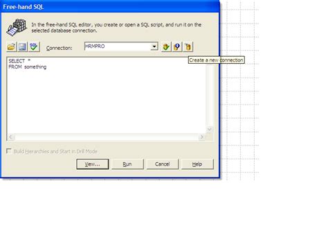 new connection desktopintelligence businessobjects board