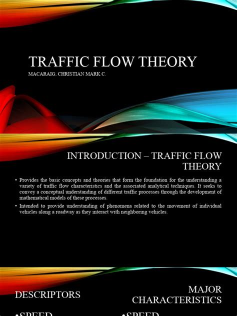 Traffic Flow Theory Pdf Parking Speed