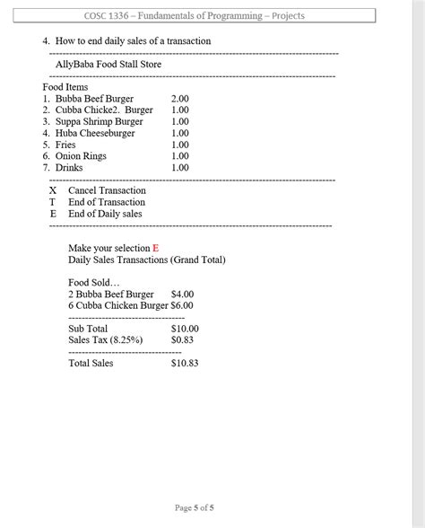 Solved Cosc 1336 Fundamentals Of Programming Projects