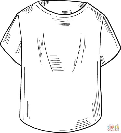 Shirt Coloring Pages T Shirt Coloring Page Farley Coloring Pages
