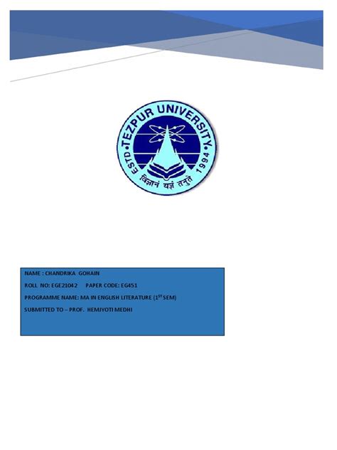 The Theory Of Objective Co Relative Is One Of The Most Critical