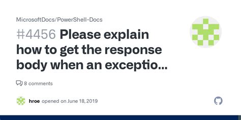 please explain how to get the response body when an exception is thrown