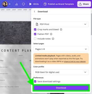 How To Save Canva Designs As PDF Files Step By Step