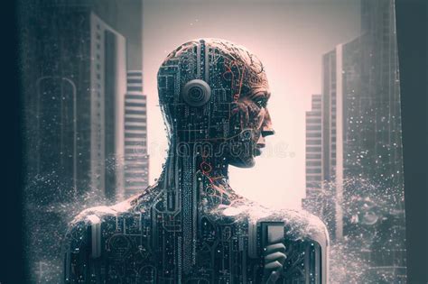 Artificial Intelligence Abstract Concept Ai Robot Humanoid And Modern