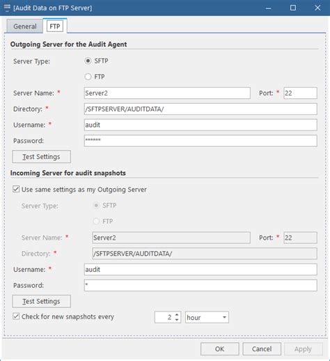 Adding Ftp Audit Sources Administration Guide Alloy Discovery
