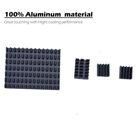 4pieces Lot Raspberry Pi 4 B Heatsink Raspberry P Grandado