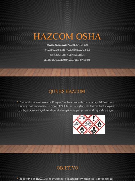 Hazcom Osha Pdf