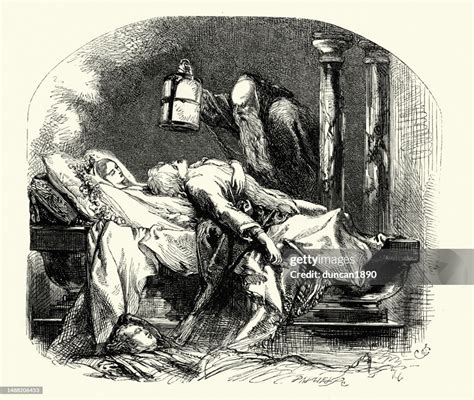Death Of Juliet And Her Romeo Scene From William Shakespeares Romeo And