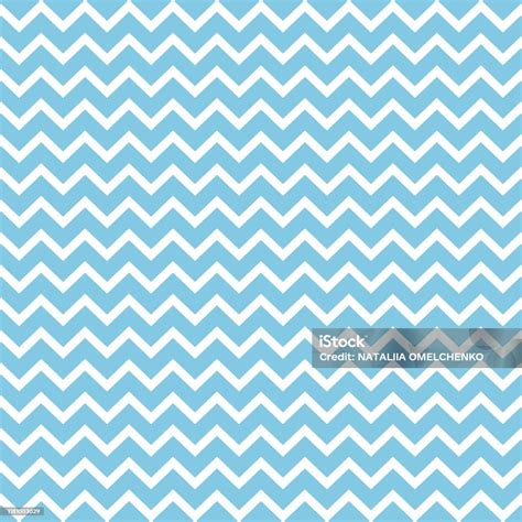 Blue Seamless Zigzag Pattern Zigzag Chevron Pattern Background Zigzag Background Abstract Stock