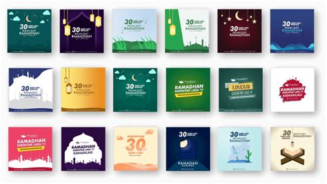 Ramadhan Kit Template Desain Keren Edisi Ramadhan