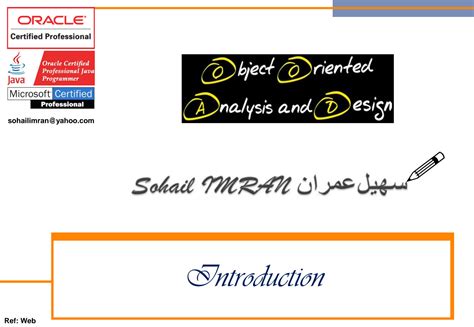 Solution Object Oriented Analysis And Design Class Lecture Sequence