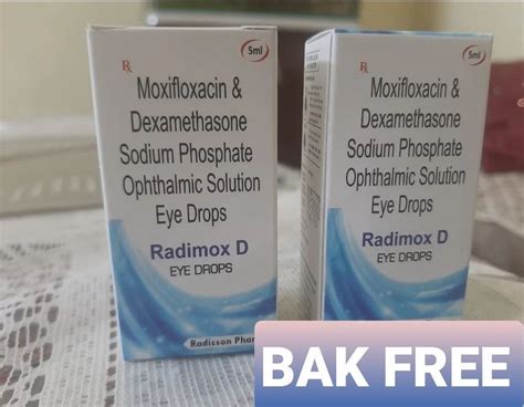 Radimox D Eye Drop 5 Ml At ₹ 150piece In Bhopal Id 2848971418462