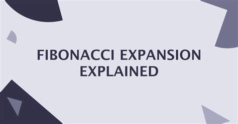 How To USE Pattern With Fibonacci Expansion Levels