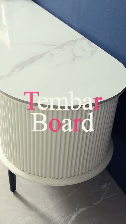 마리아 Tv다이 세라믹 상판 템바보드 거실장 템바보드 세라믹 대리석 Youtube