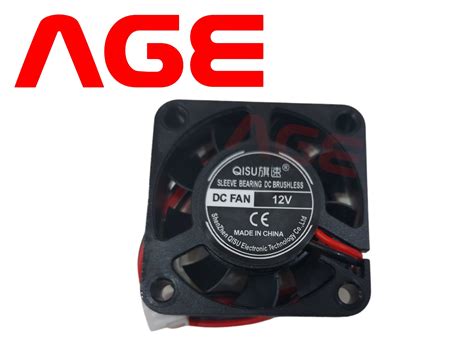 พัดลมระบายความร้อน 40x40x10 Mm 12v Agebkk จำหน่ายและนำเข้า Arduino Board Sensor Module Iot