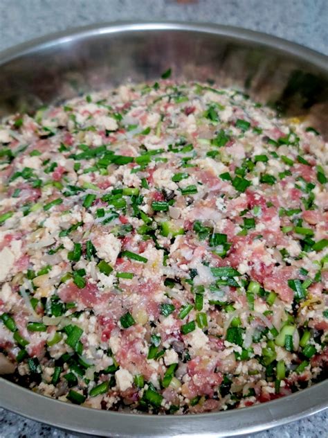 수제 고기만두 만드는 법 당면 없는 만두 만들기 수제 고기만두