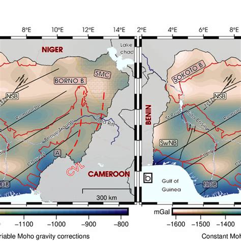Topographic Map Of Nigeria Download Scientific Diagram