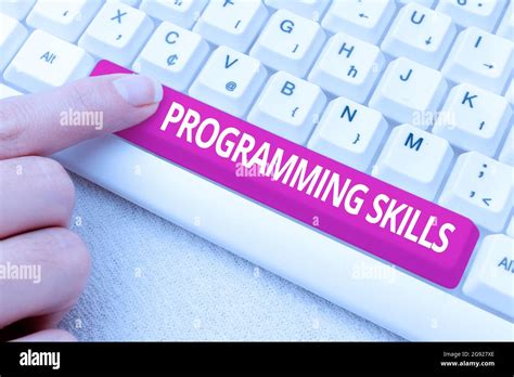 Text Caption Presenting Programming Skills Business Idea Skills Vital To Write A Program So