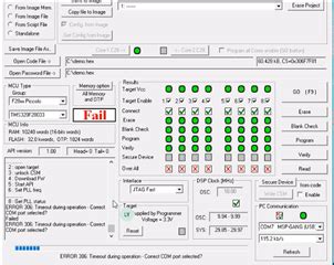 C2000 GANG URGENT ERROR 306 Occurred When Using C2000 GANG To Programing 8pcs PCBA With