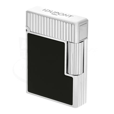 St Dupont Ligne 1 Vertical Guilloche Lighter Art Brown