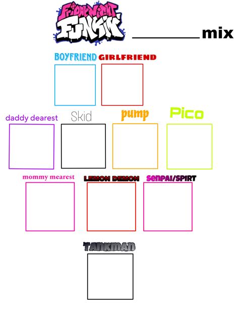 Fnf Template Mix By Spicynoodles64 On Deviantart