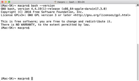 Macos 터미널 Bash 업그레이드 및 자동 완성 설정하기