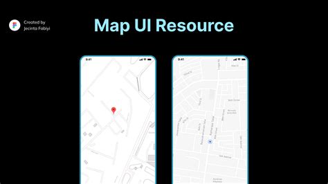 Free Map Ui Kit Figma